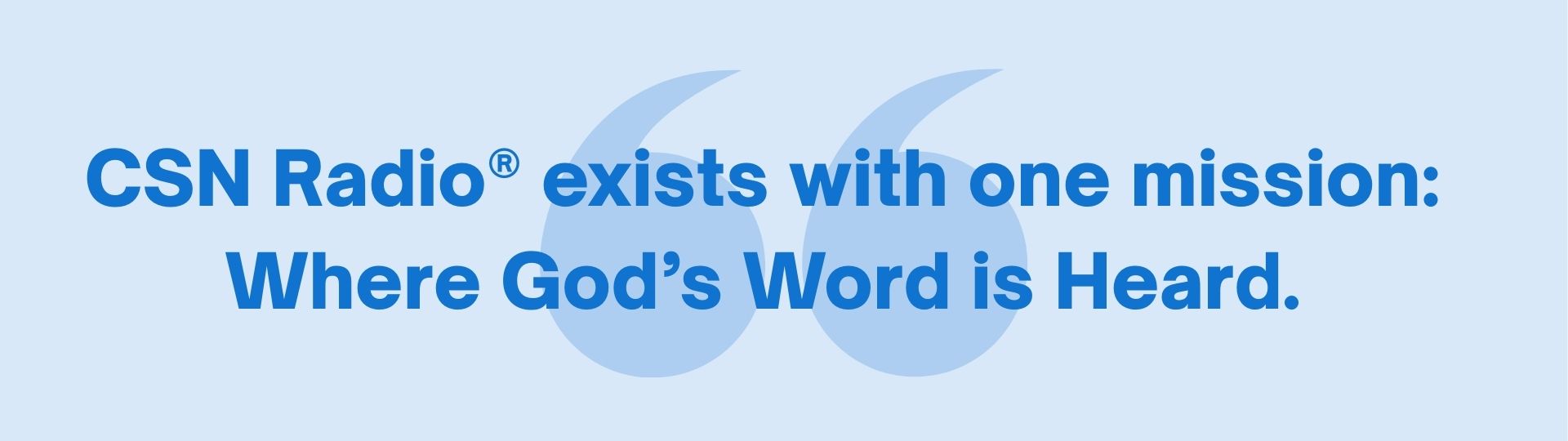 About Us • CSN Radio